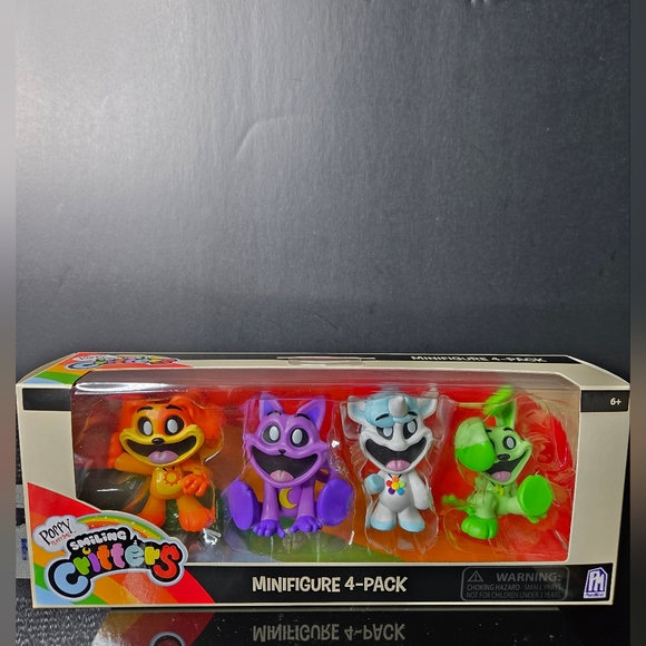 Toys | Poppy Playtime Smiling Critters Mini Figure 4 Pack New | Poshmark